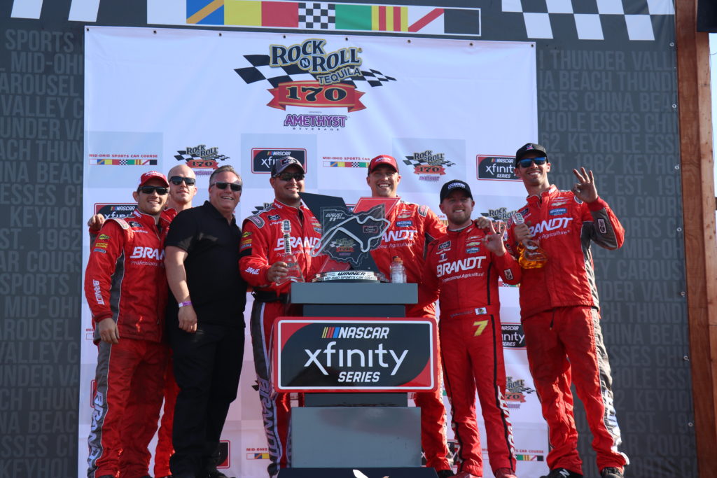 Allgaier Uses New Tires For Late Race Pass To Win Mid-Ohio - The Podium ...