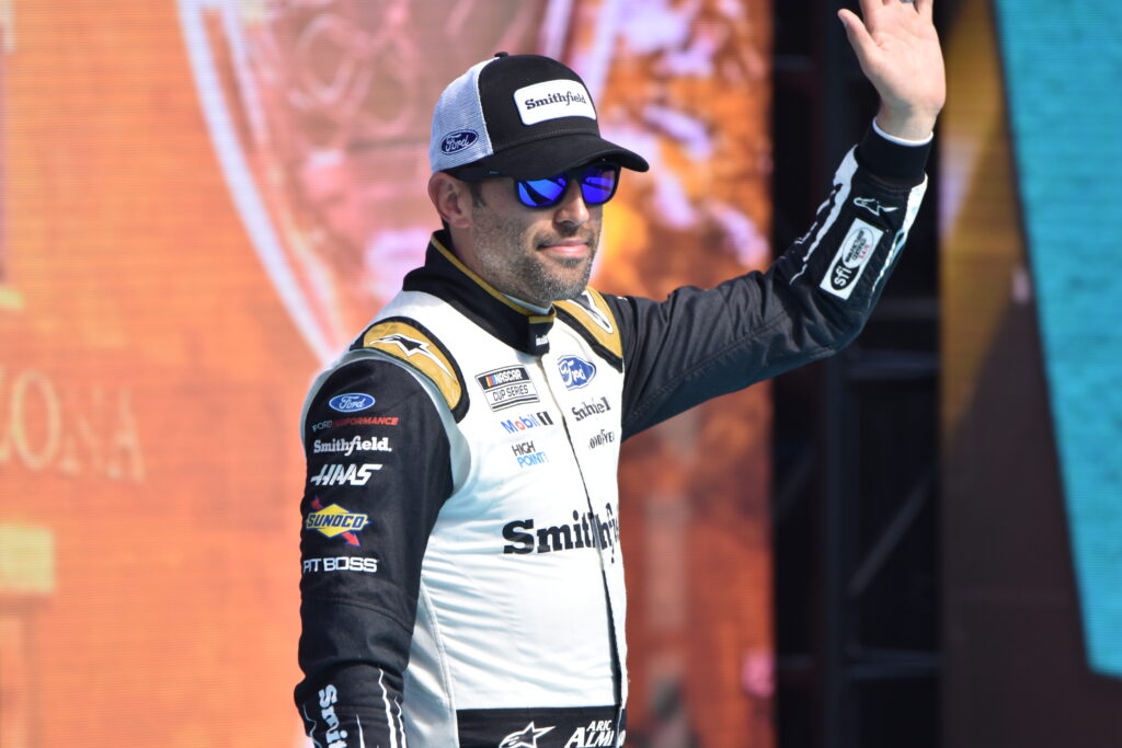 Aric Almirola Prepares for Final Cup Season - The Podium Finish
