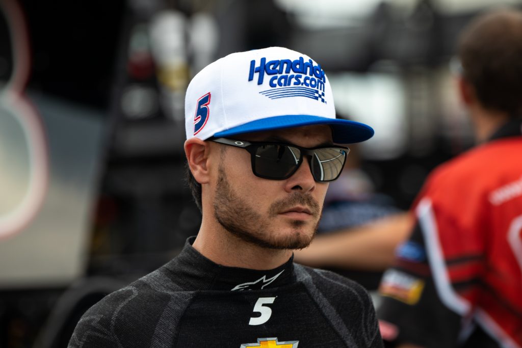 Kyle Larson Rallies to Fourth at Nashville - The Podium Finish