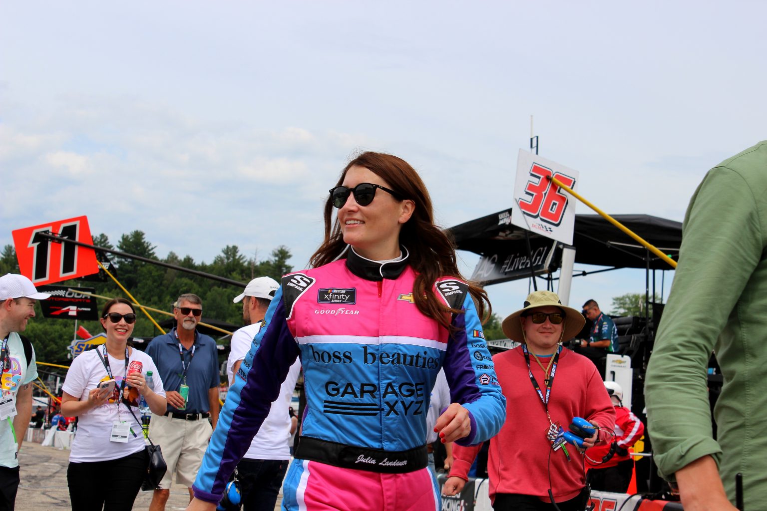 Julia Landauer's Xfinity Debut in Loudon - The Podium Finish
