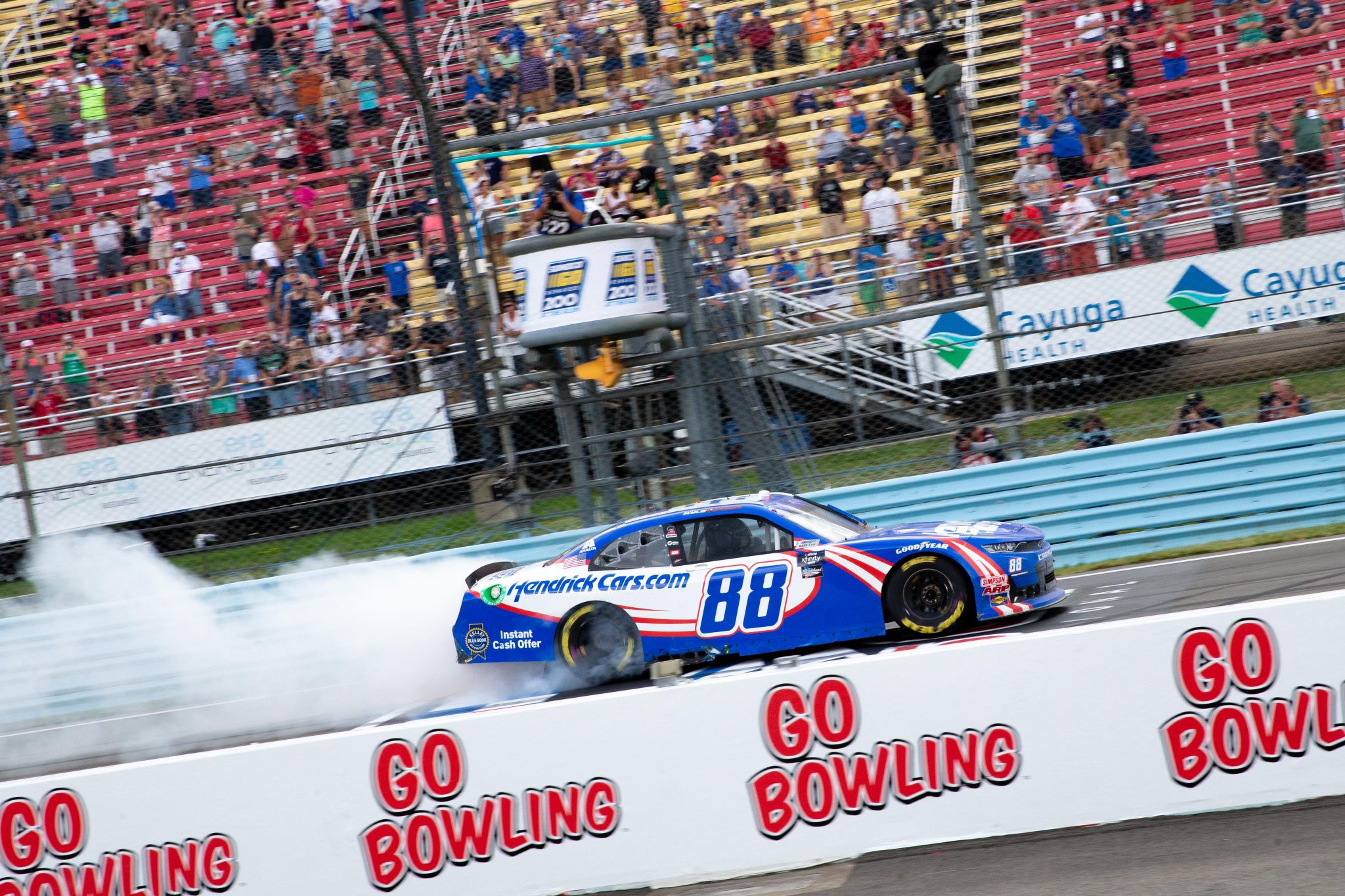 Larson Scores Xfinity Series Victory at Watkins Glen - The Podium Finish