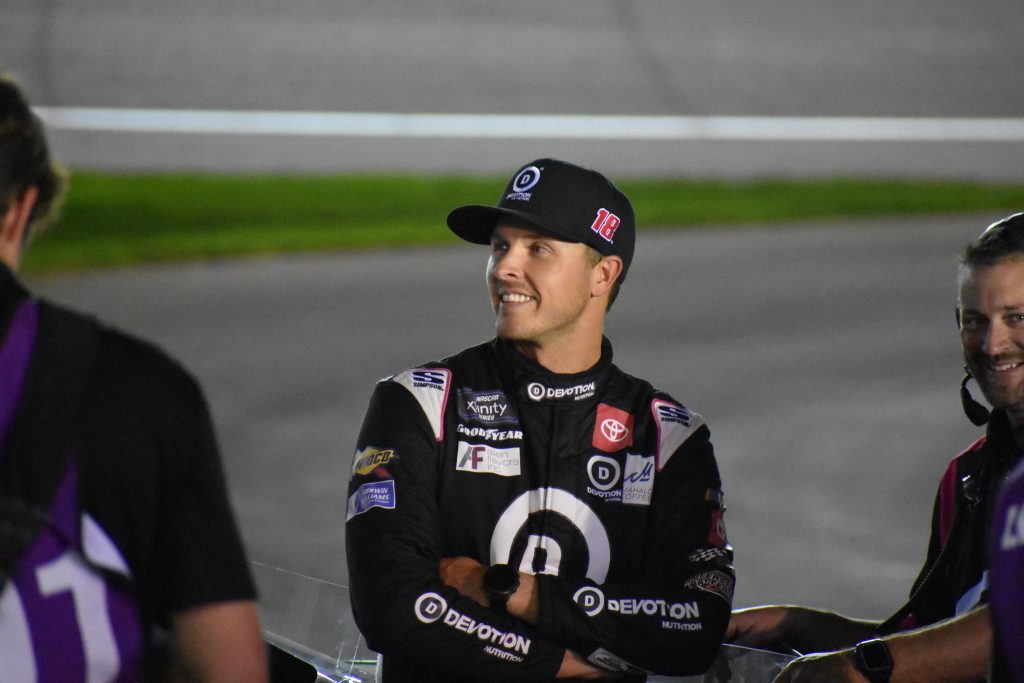 Trevor Bayne Tallies Gallant Top Five at Las Vegas - The Podium Finish
