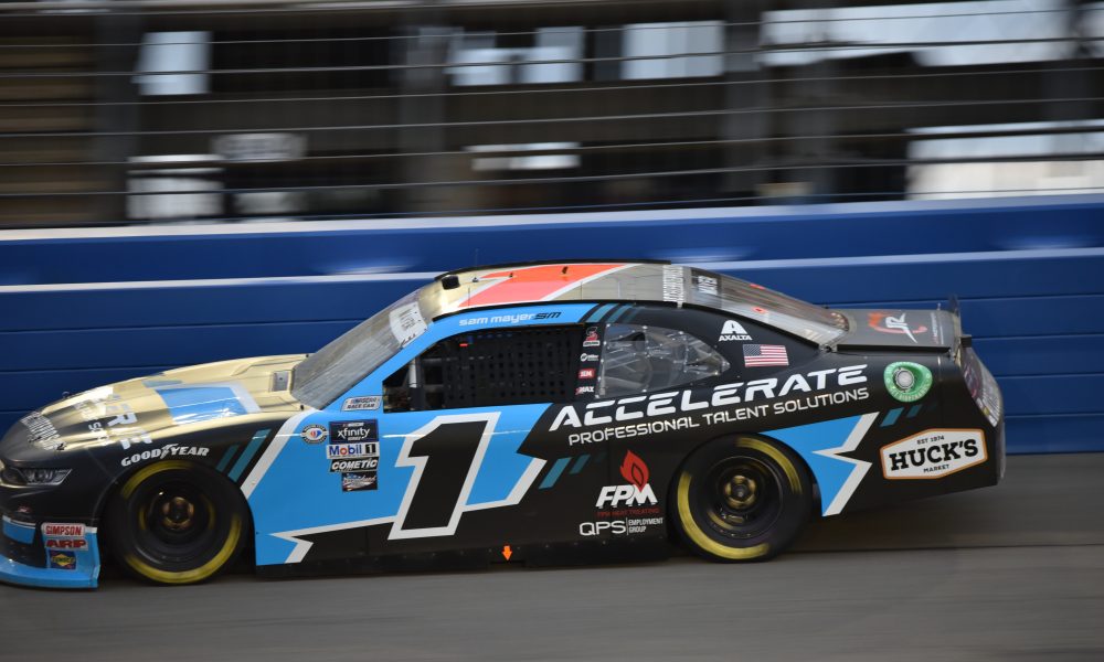 Mayer Fights For Second-Place Finish at Auto Club - The Podium Finish