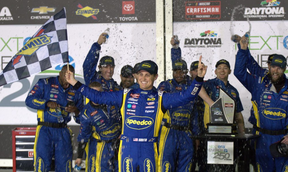Zane Smith Wins Truck Series Opener at Daytona for Second Consecutive ...