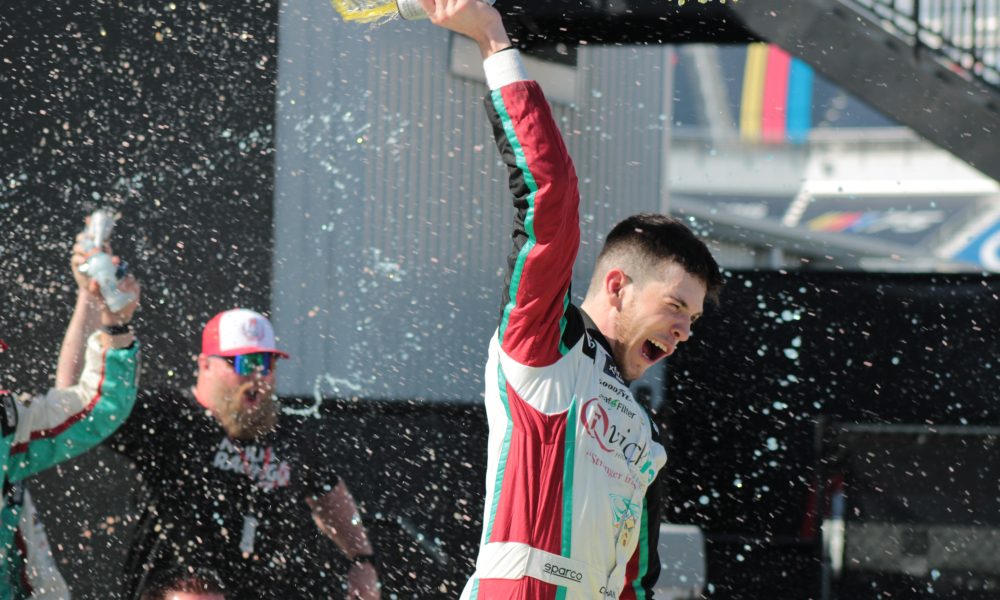 Chandler Smith Captures Richmond Xfinity Race Win - The Podium Finish