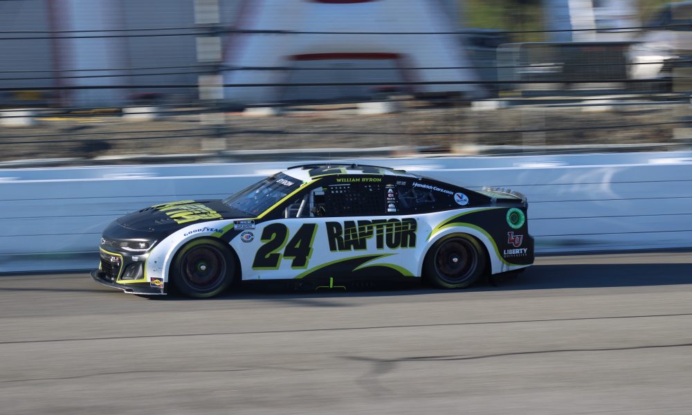 Byron Crashed Late After Promising Afternoon at Richmond - The Podium ...