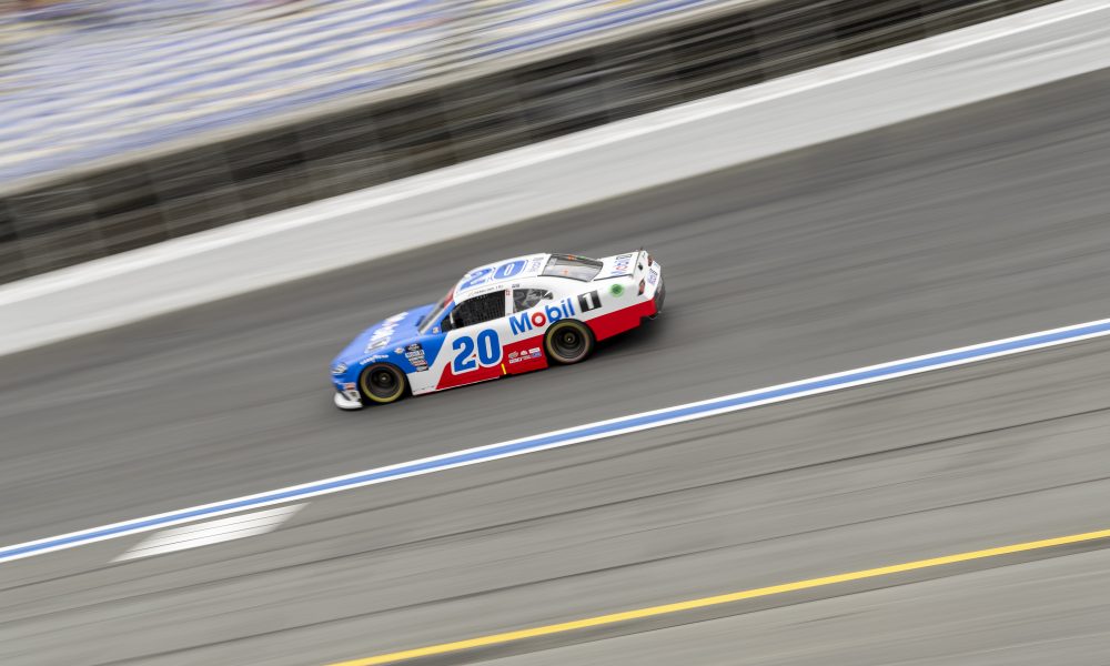 Nemechek Finishes Second at Charlotte Motor Speedway - The Podium Finish