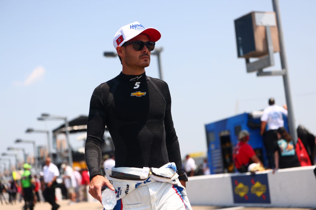 Kyle Larson Zeroes In On Second Nashville Victory - The Podium Finish