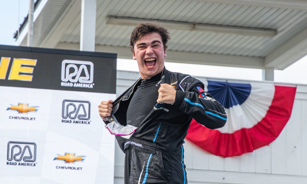 Sam Mayer Rockets to Exciting Road America Victory