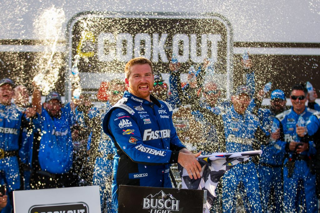 Chris Buescher Prospers to Cook Out 400 Victory at Richmond