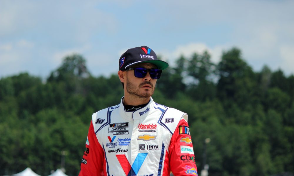 Kyle Larson Pursues First New Hampshire Cup Win - The Podium Finish