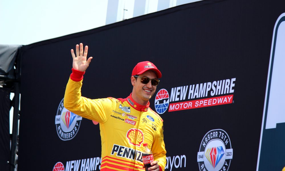 Logano Scores Runner Up Finish at New Hampshire - The Podium Finish