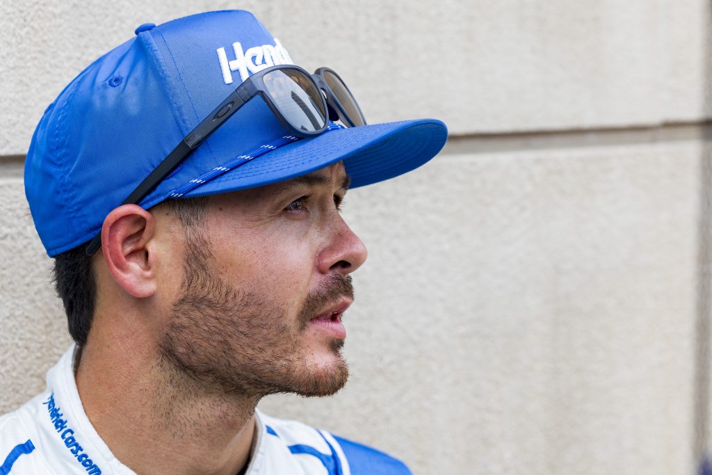 Kyle Larson Drives to Competitive Top Five at Chicago - The Podium Finish