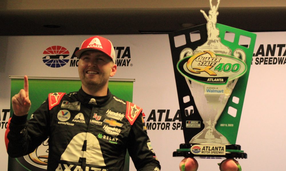 William Byron Wins at Atlanta, Tallies 2,000th Cup Win for Goodyear ...