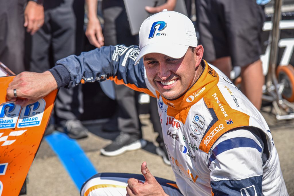 Graham Rahal Scores Second Pole of the Season in Portland - The Podium ...
