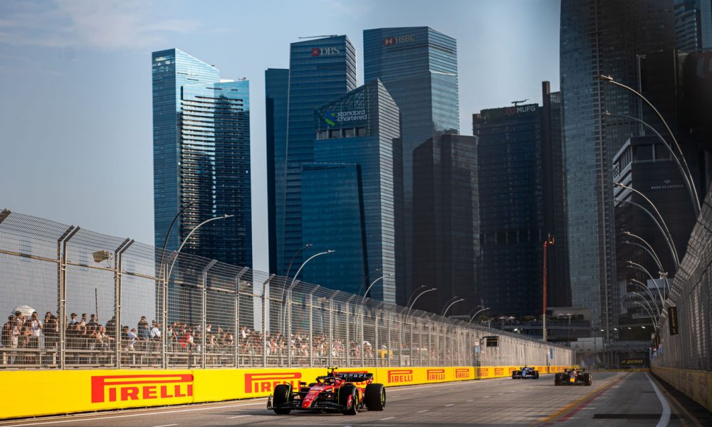 Ferrari Starts Strong in Singapore on Friday - The Podium Finish