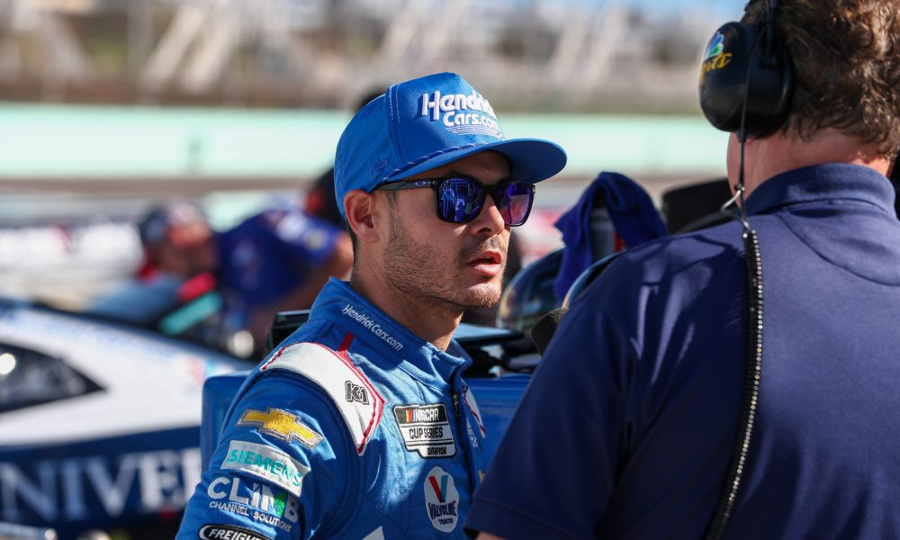 Kyle Larson Not Backing Down at Homestead - The Podium Finish