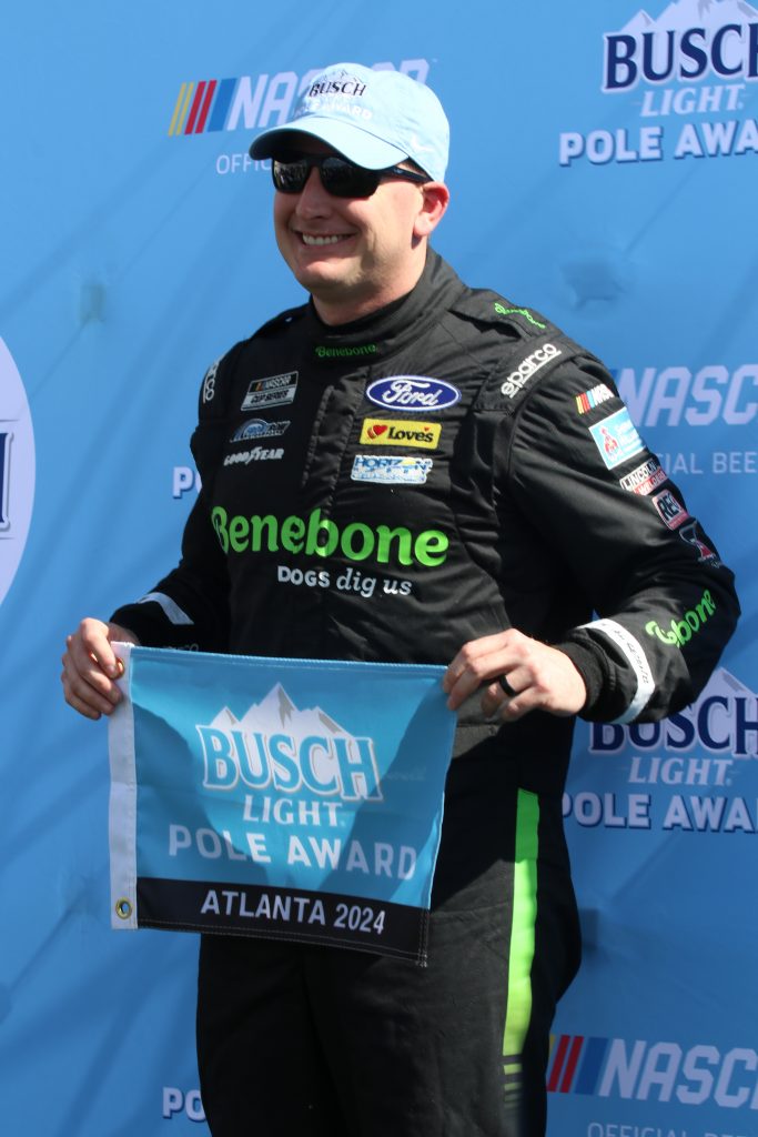Michael McDowell Hopeful for Atlanta Win, Starts from Pole