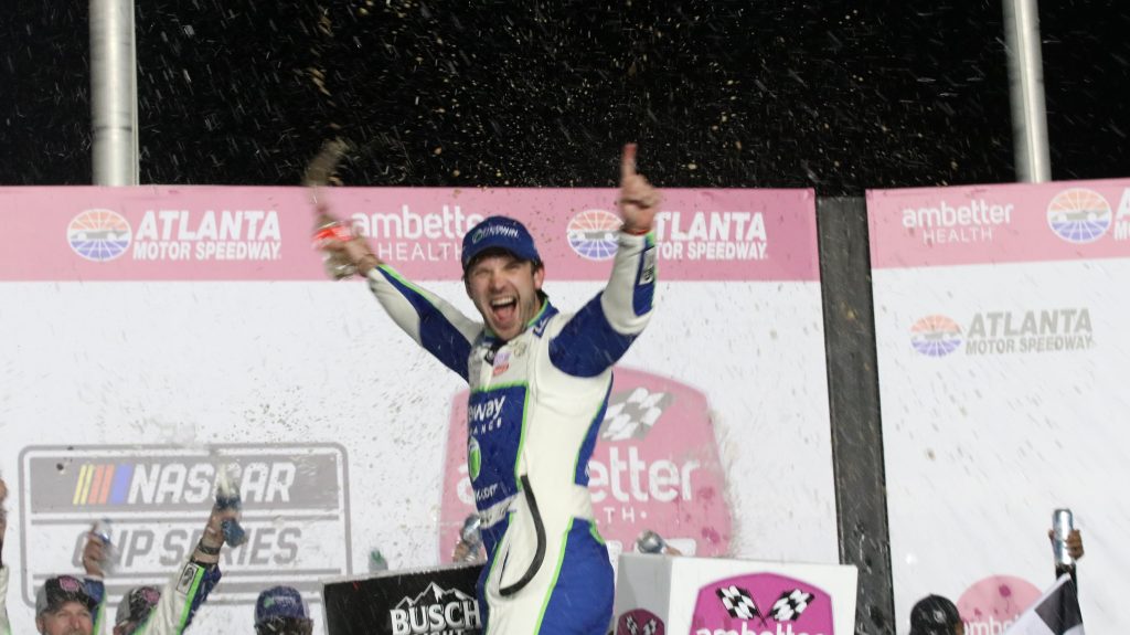 Daniel Suárez Wins at Atlanta In Thrilling Photo Finish