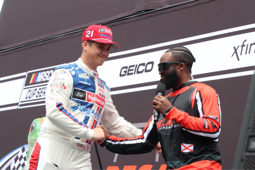 Harrison Burton Nets 10th at Talladega in "Up and Down Day"