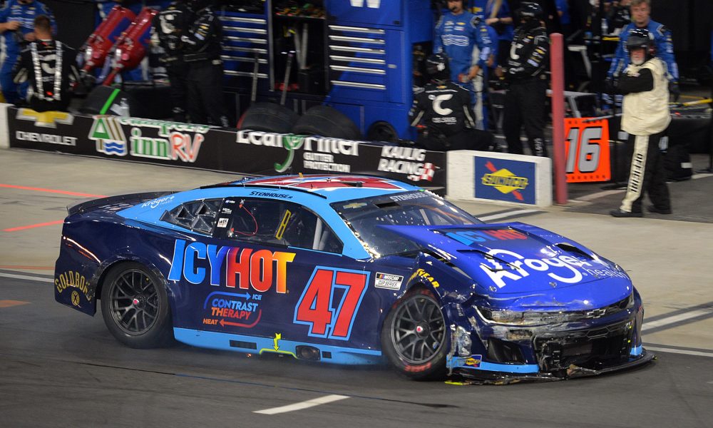 Ricky Stenhouse Jr. Exits All-Star Race After Contact with Kyle Busch