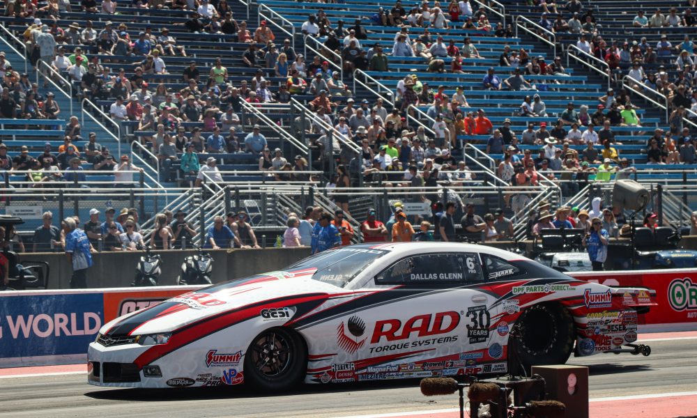 Dallas Glenn wins second straight Pro Stock race at Route 66