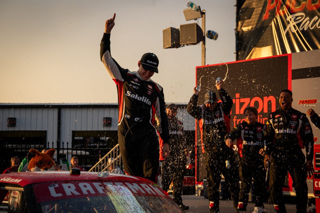 Corey Heim Strikes Back, Dominates Pocono - The Podium Finish