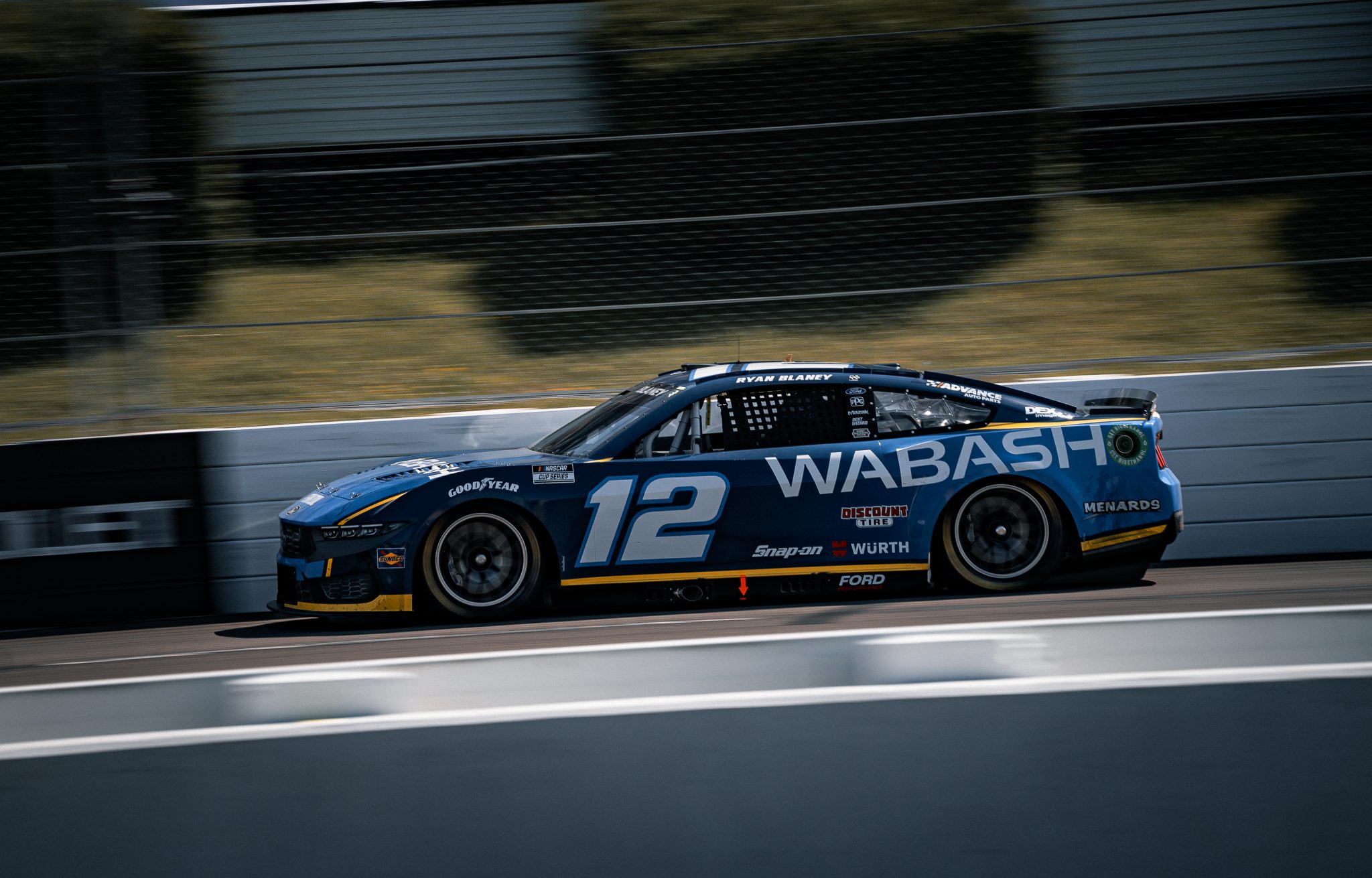 Ryan Blaney Drives to Pocono Victory - The Podium Finish