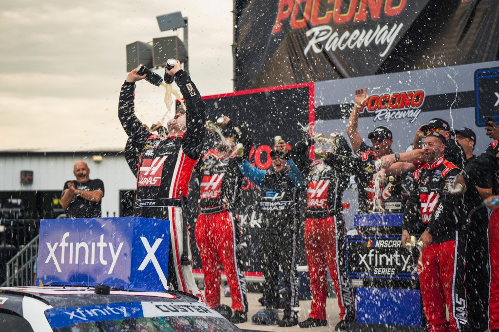 Cole Custer Returns to Victory Lane with Pocono Win