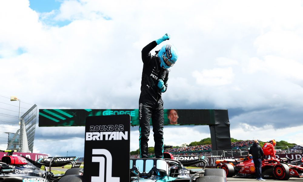 George Russell Leads all British Top Three in 2024 British Grand Prix ...