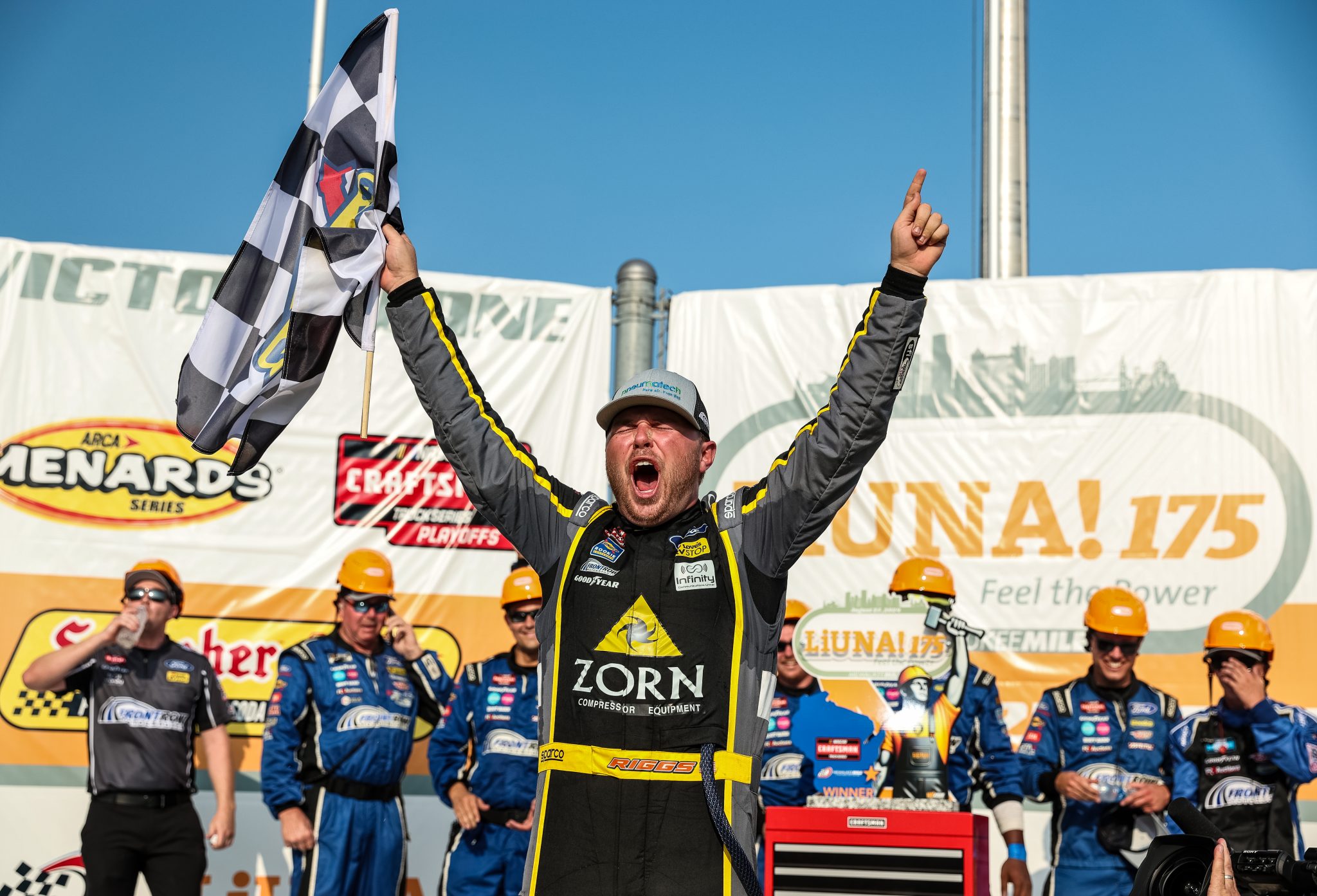 Layne Riggs Plays Spoiler, Wins First Career Race at Milwaukee - The ...