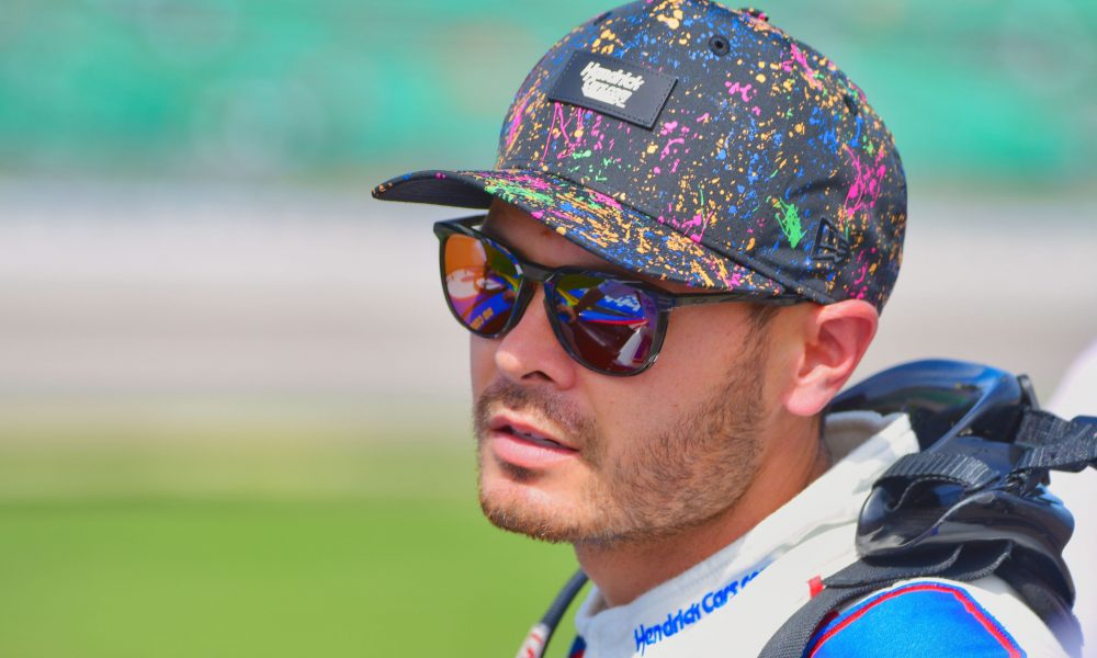 Kyle Larson Pursues Kansas Season Sweep - The Podium Finish