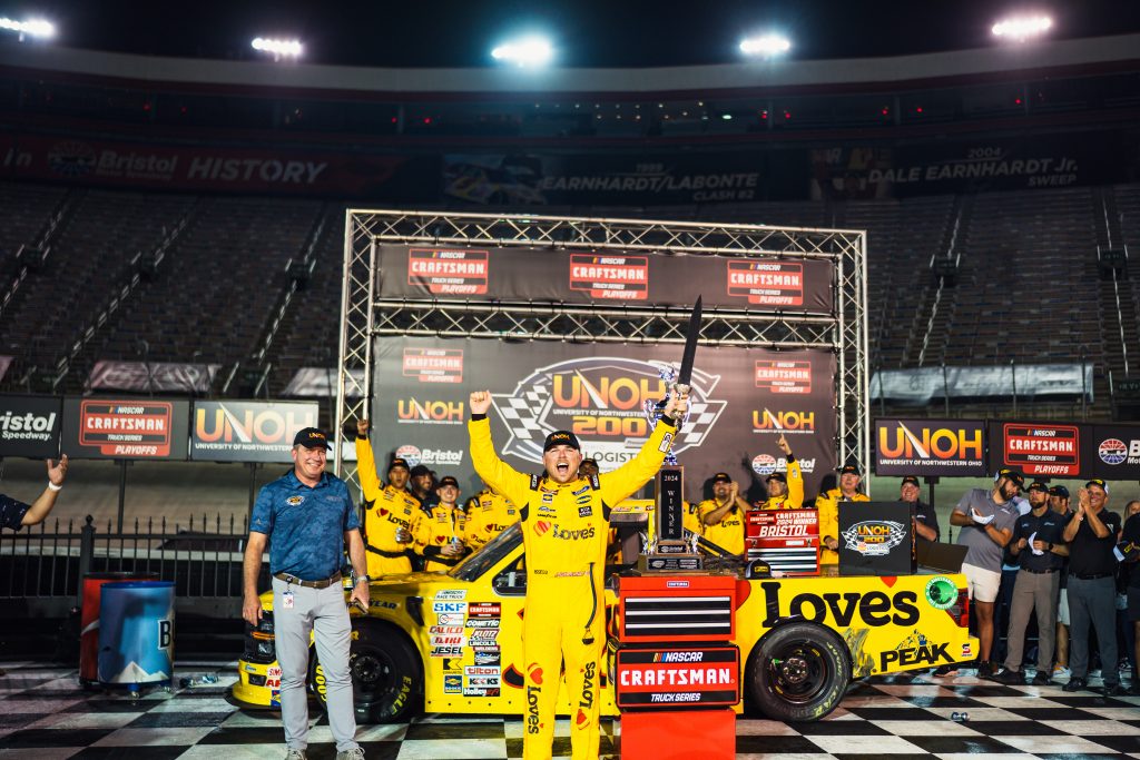Layne Riggs Goes Back-to-Back at Bristol - The Podium Finish