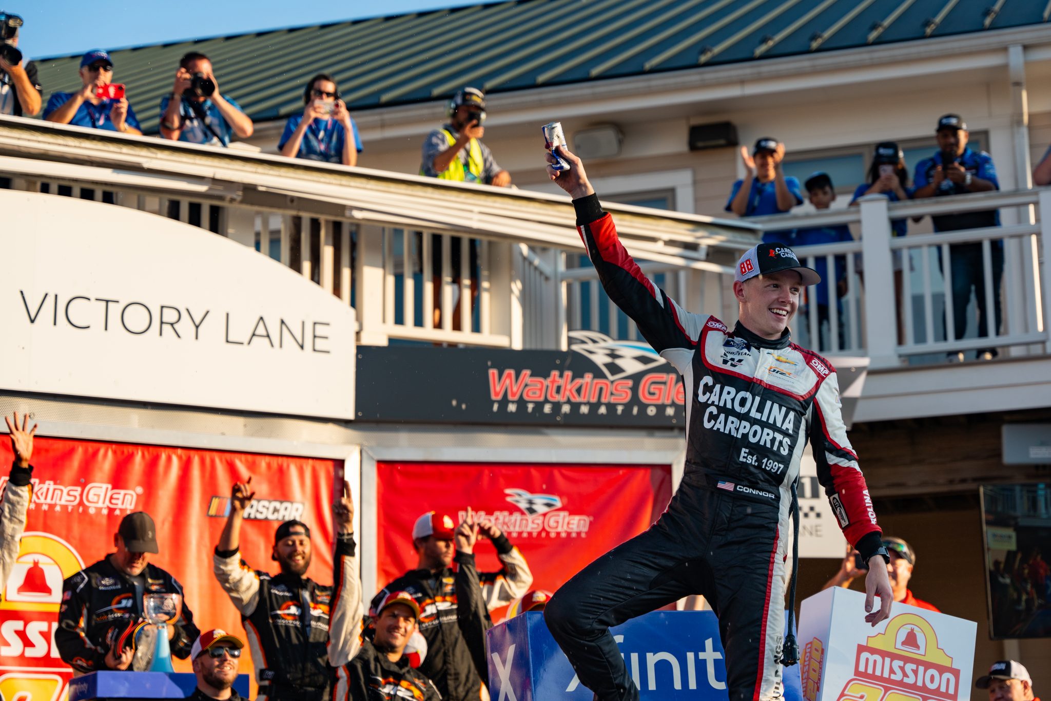 Connor Zilisch Shines, Wins at Watkins Glen - The Podium Finish