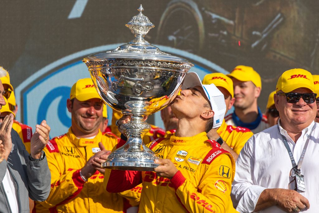 Colton Herta Wins First Oval at Nashville Superspeedway - The Podium Finish