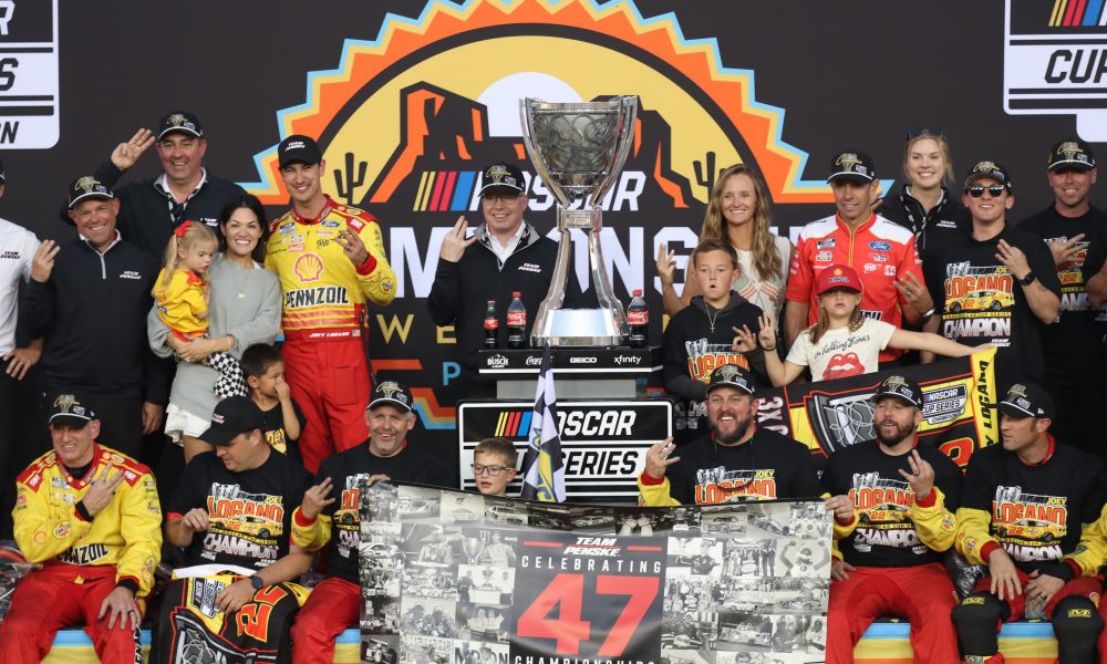 Joey Logano Dominates in "Stoic" Drive to Third Cup Championship - The ...