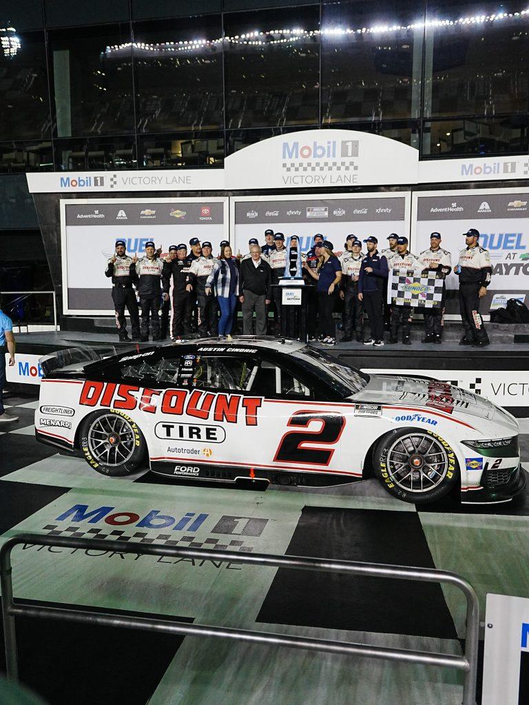 Austin Cindric Edges Erik Jones for Daytona Duel No. 2 Win