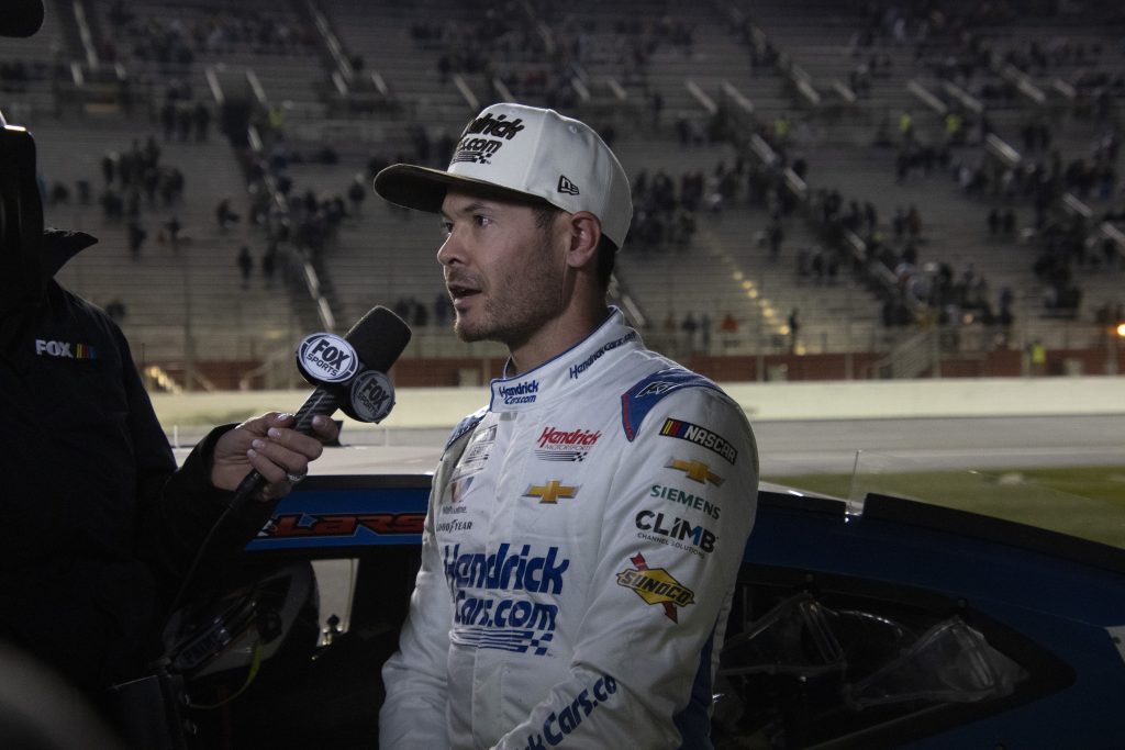 Kyle Larson Scores Podium at Atlanta - The Podium Finish