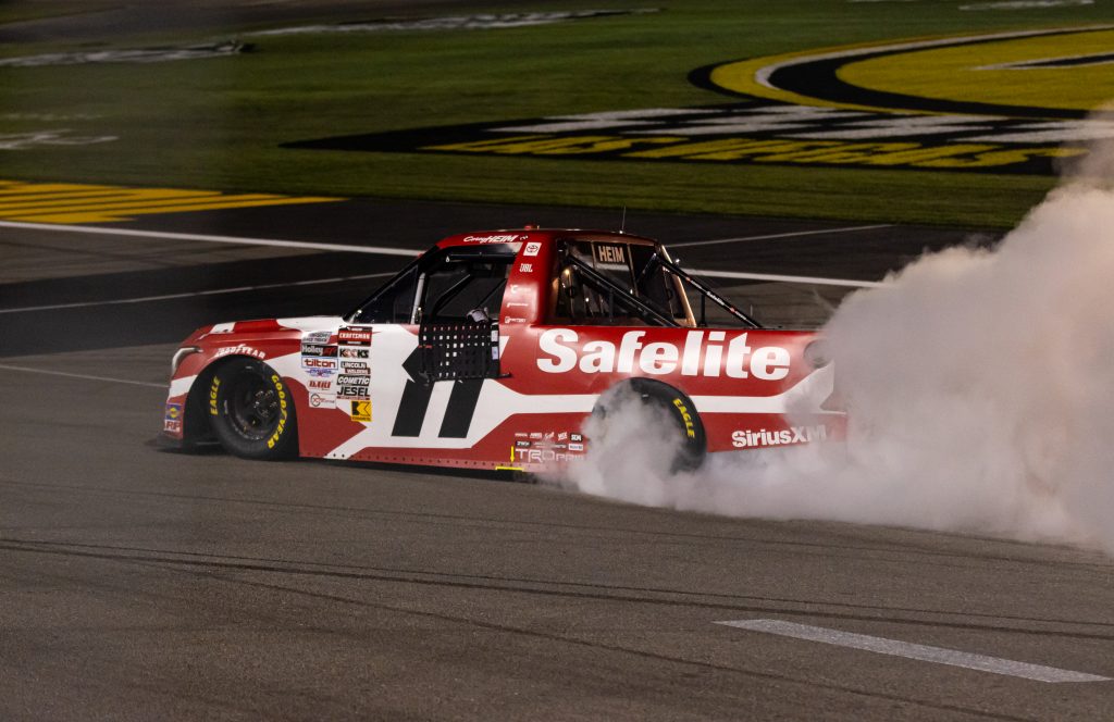 Corey Heim Strikes Late For The Victory At Las Vegas