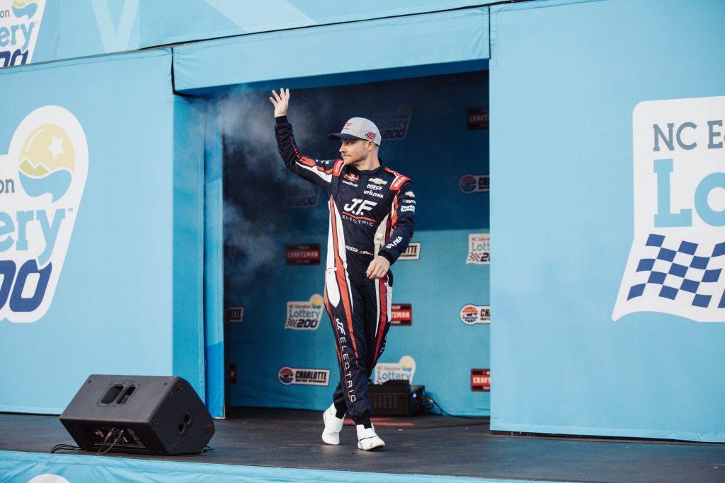 Matt Mills Powers For 7th at Charlotte - The Podium Finish