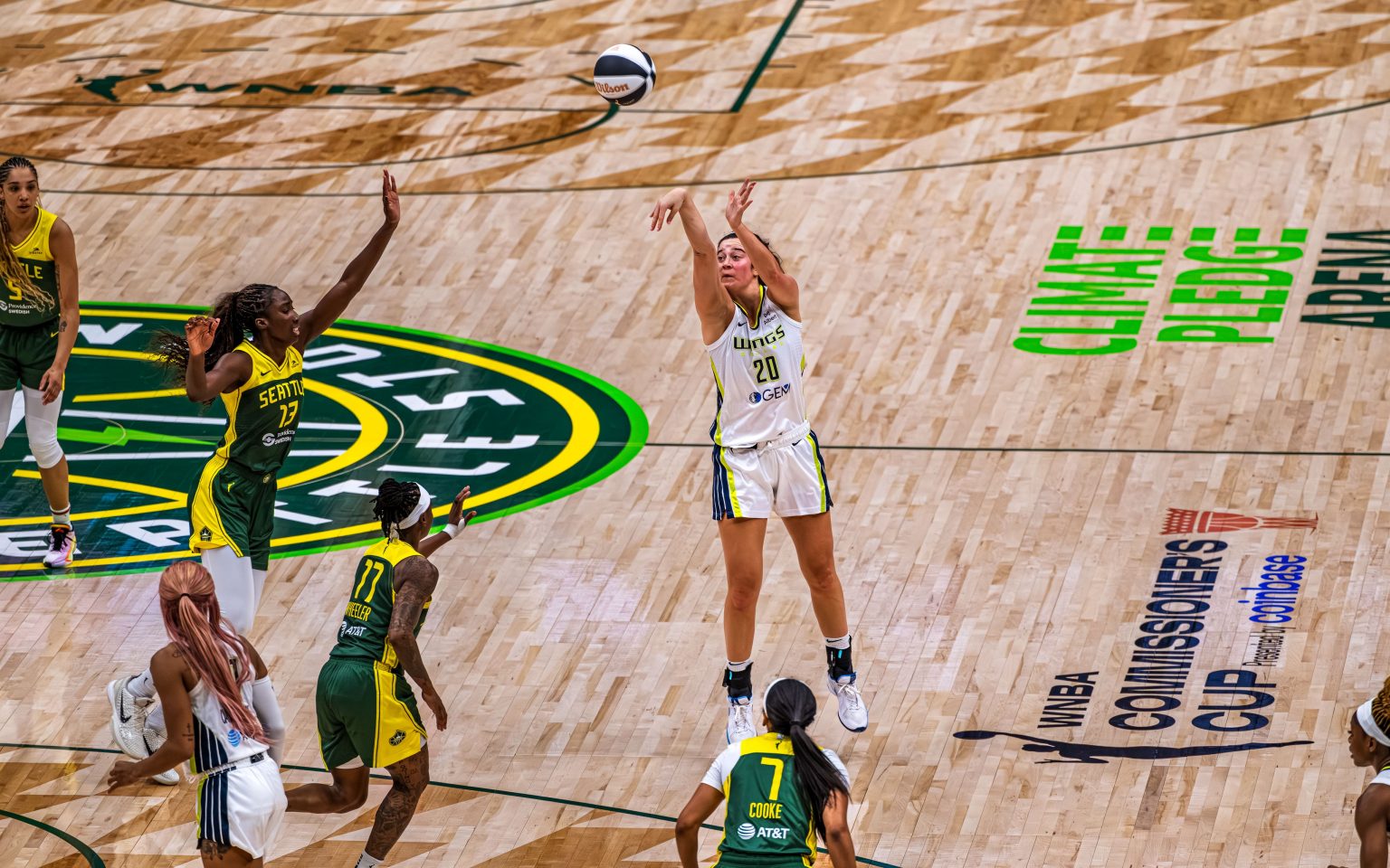 Maddy Siegrist Steps Up as Dallas Wings’ Steadying Force