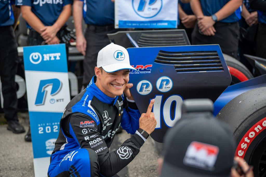 Alex Palou Back on Track, Captures Pole at Mid-Ohio