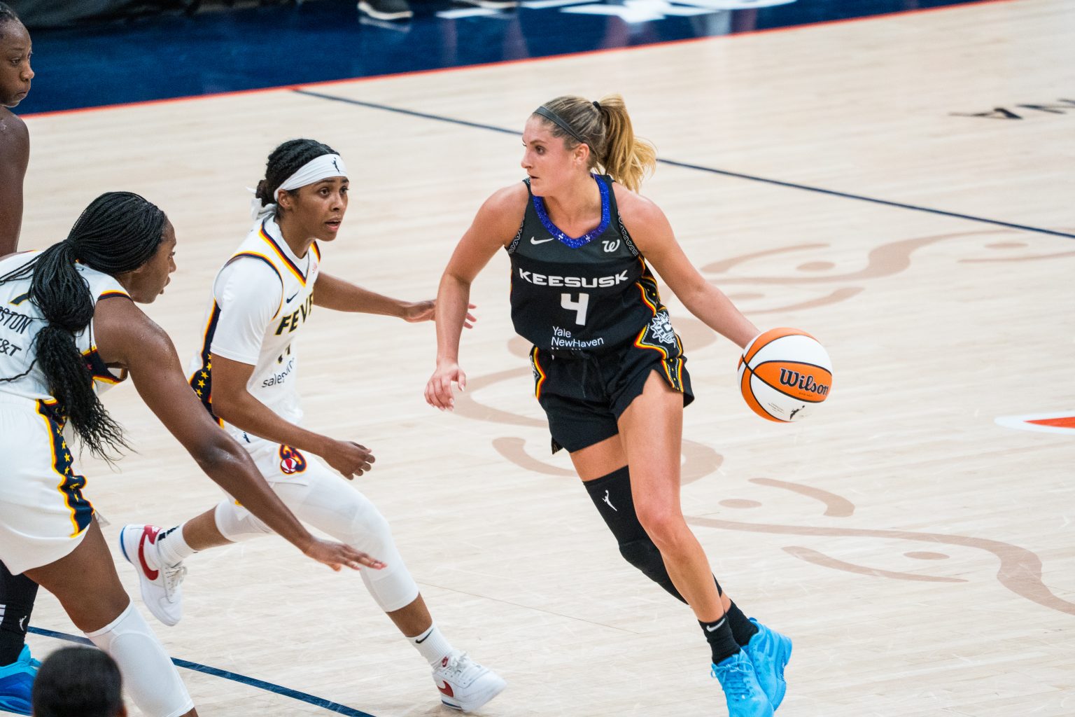 Jacy Sheldon Thriving with Connecticut Sun - The Podium Finish