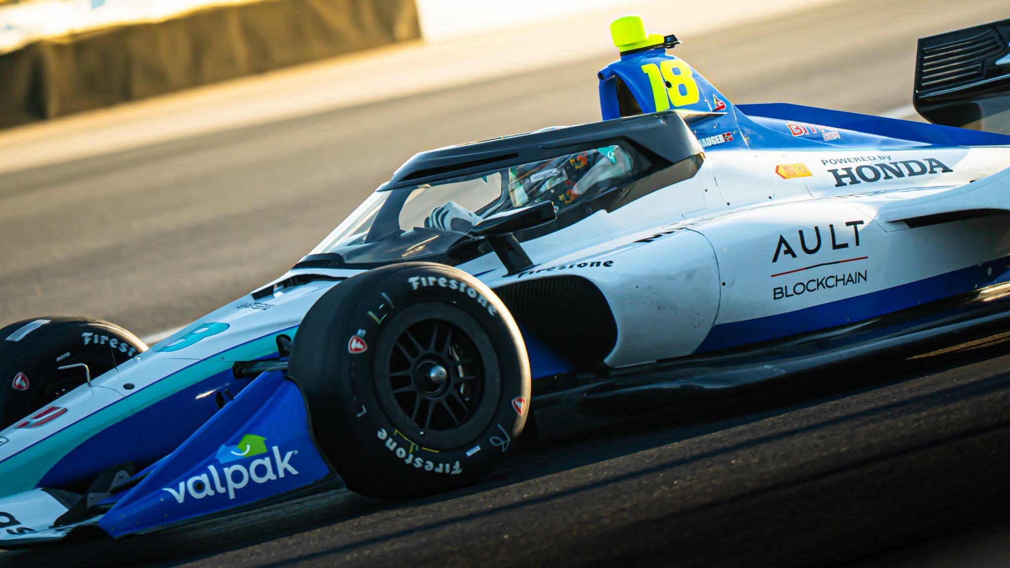 Hauger Tops IndyCar Testing at IMS; Schumacher Shows Pace
