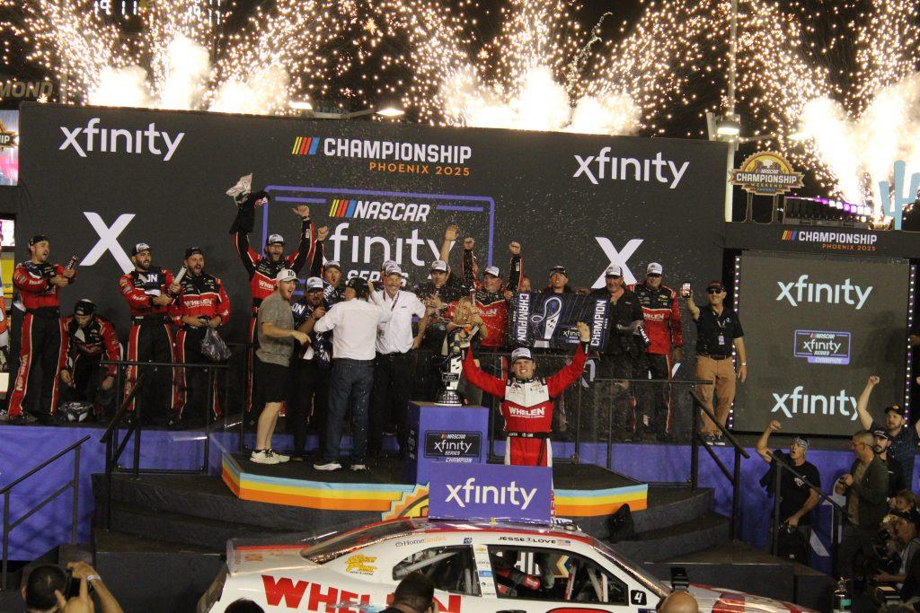 Jesse Love Captures Win and Championship at Phoenix - The Podium Finish