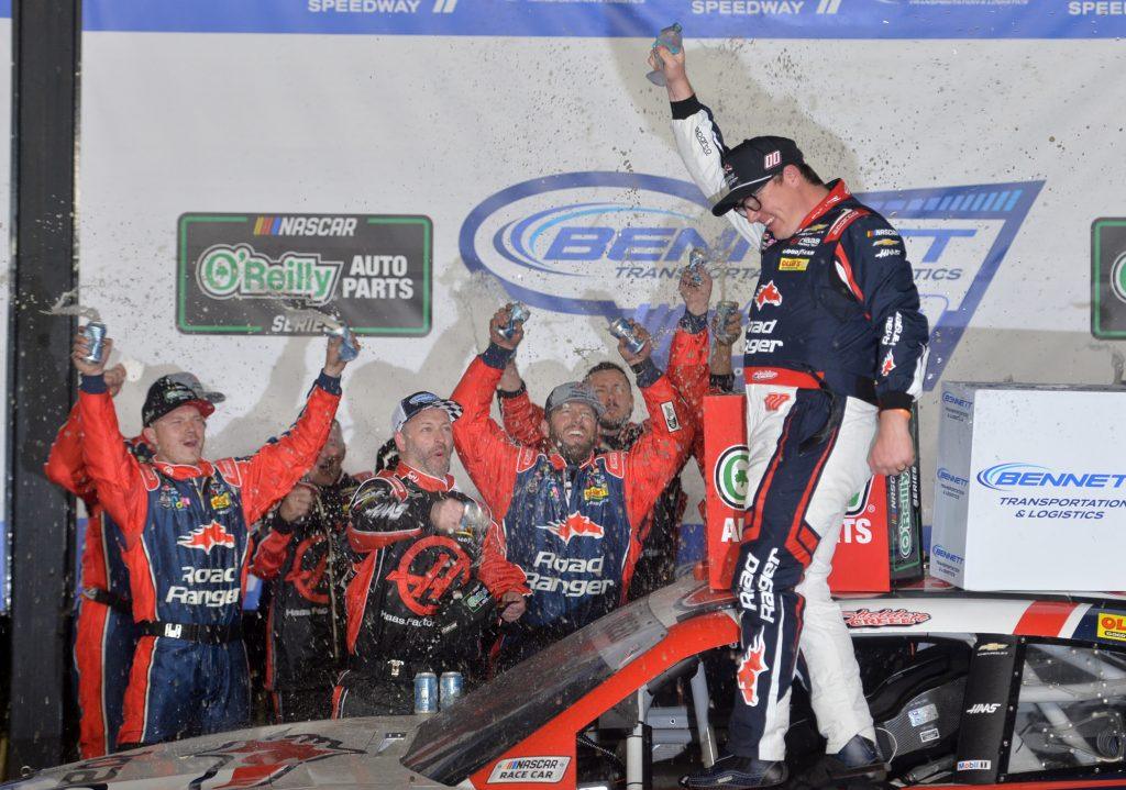 Sheldon Creed Scores Elusive First Victory at Atlanta - The Podium Finish
